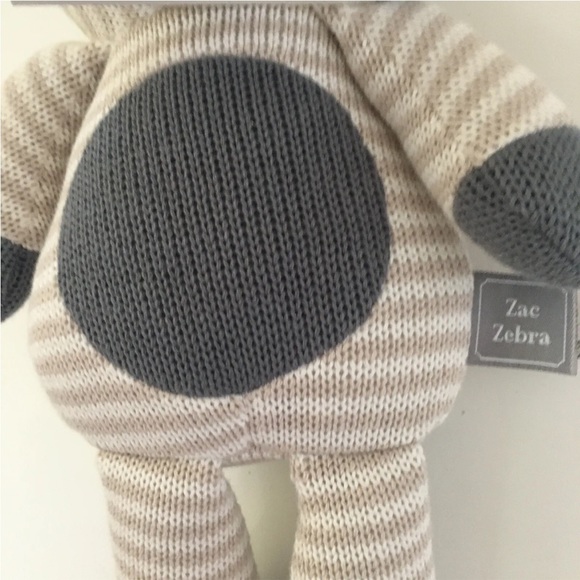 living textiles | Toys | Living Textiles Zac Zebra Rattler Inside For ...